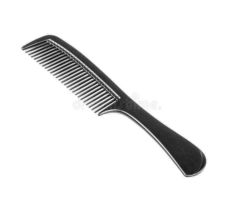 Black comb stock photo. Image of macro, human, haircutting - 57977278