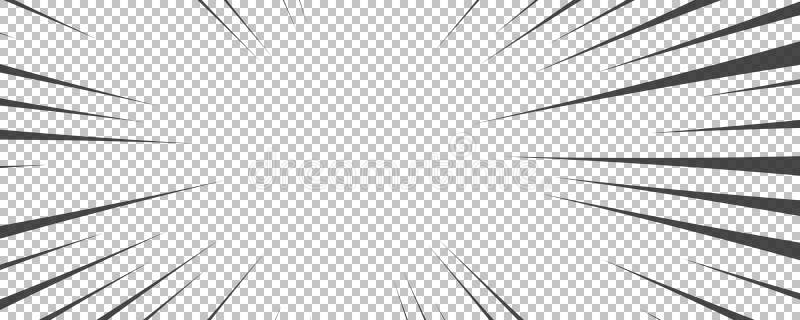 Black Comic Book Transparent Background Stock Vector - Illustration of ...