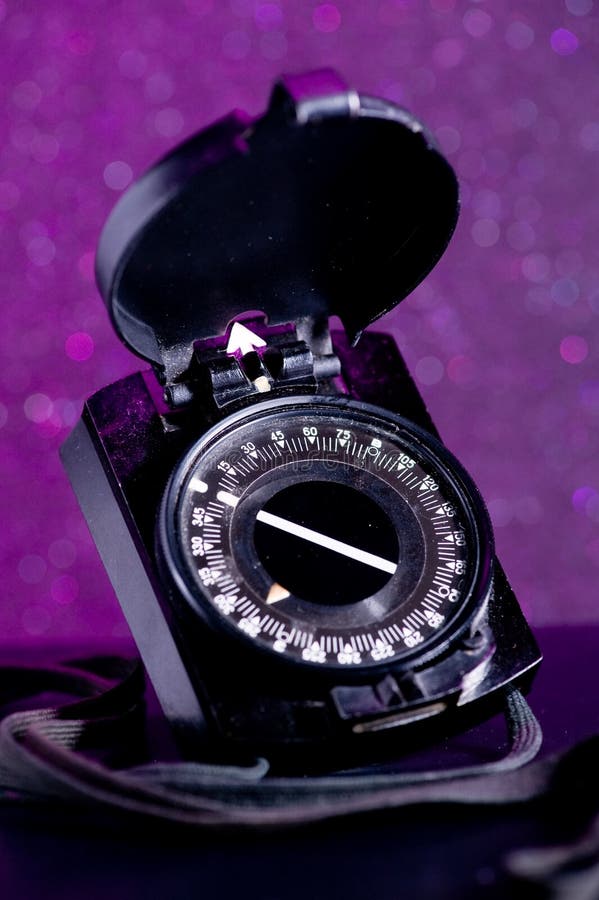 Black compass stock photo. Image of ravel, direction - 26321546