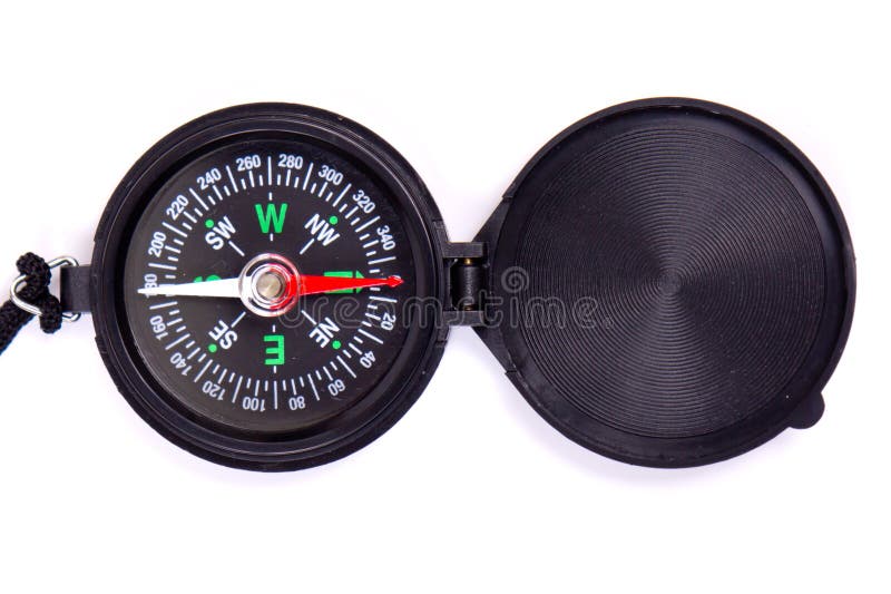 Black compass stock image. Image of concept, activity - 22254497