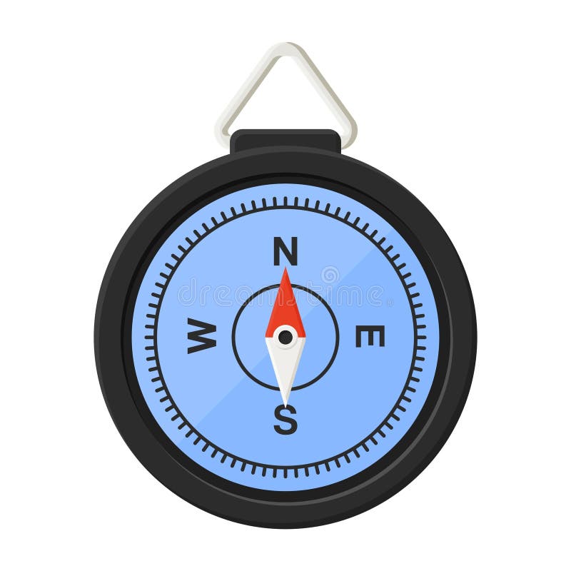Black Compass Adventure Tool Vector Stock Vector - Illustration of ...
