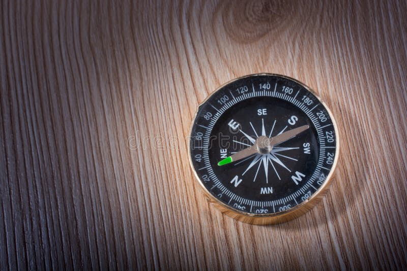 Black Compass Instrument As Instrument for Determining Directio Stock ...