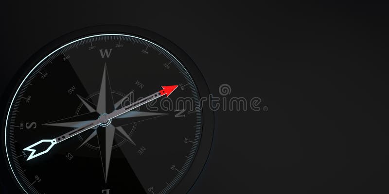 Compass banner stock vector. Illustration of dirt, cruise - 12960622