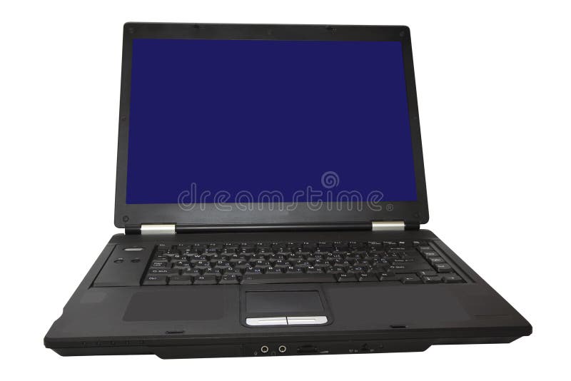Black computer stock image. Image of working, processor - 9949657