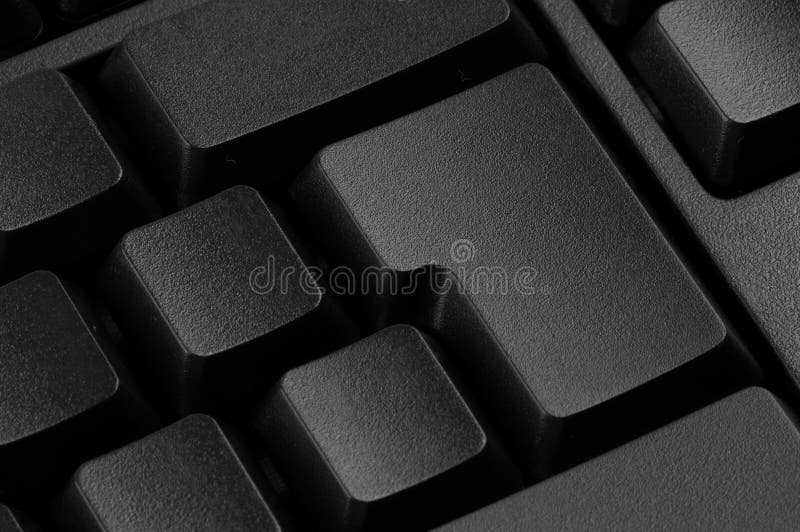 Black computer keyboard stock photo. Image of hardware - 24015972