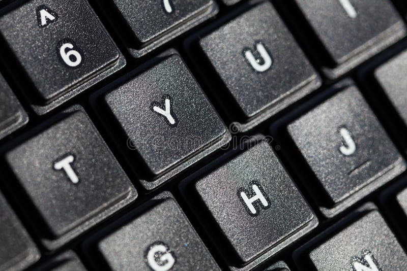 Black Computer Keyboard stock photo. Image of black - 178243514