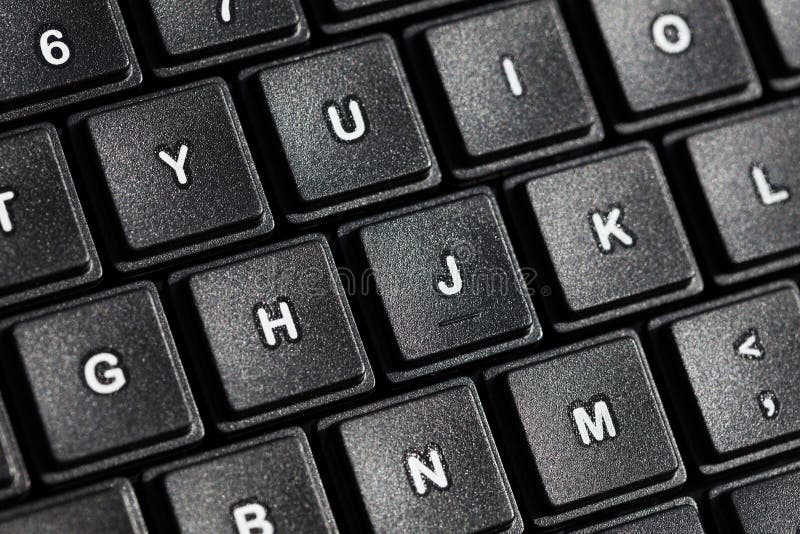 Black Computer Keyboard stock image. Image of computer - 178243535