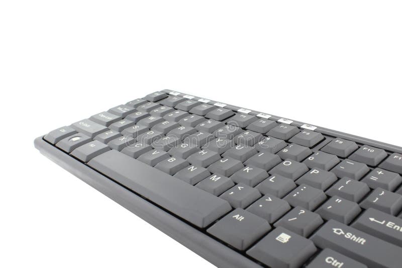 Black computer keyboard editorial stock image. Image of partial - 74659149