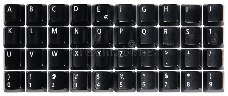 Black Computer Keyboard Keys Stock Image - Image of english, empty ... Black Computer Keyboard Keys Stock Image - Image of english, empty ...