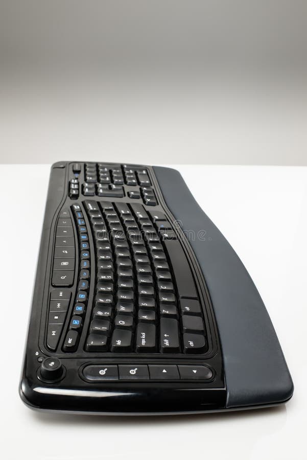 Black Computer Keyboard stock photo. Image of type, technology - 39059614