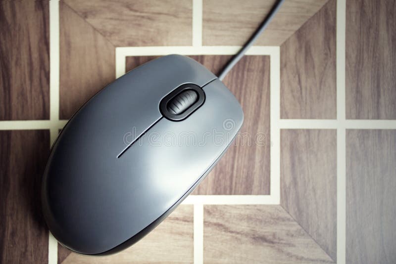 Black computer mouse stock image. Image of push, indoor - 24930095