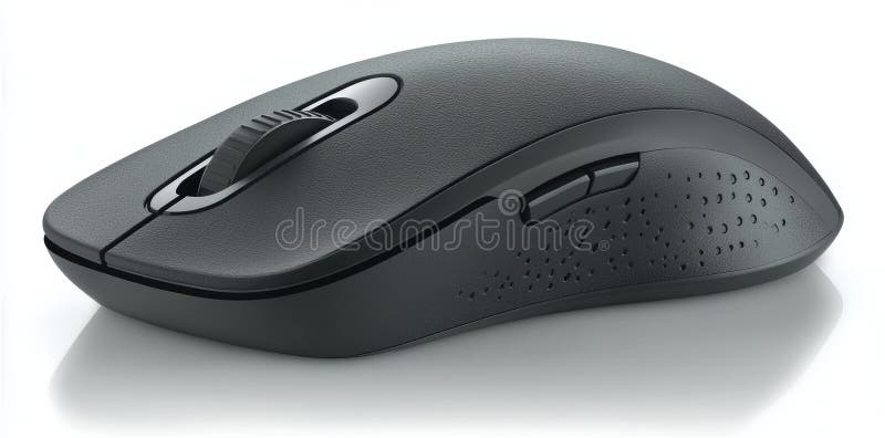 A Black Computer Mouse, Featuring a Sleek Design and Ergonomic Features ...
