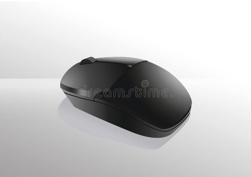 Neutral Mouse Face Emoji Flat Icon Stock Vector - Illustration of ...