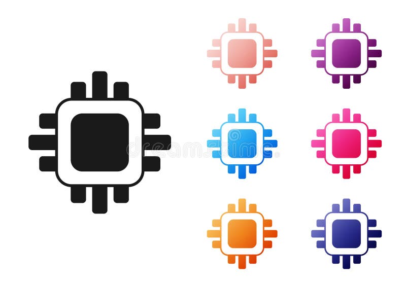 Black Cpu White Stock Illustrations – 4,524 Black Cpu White Stock Illustrations, Vectors ...