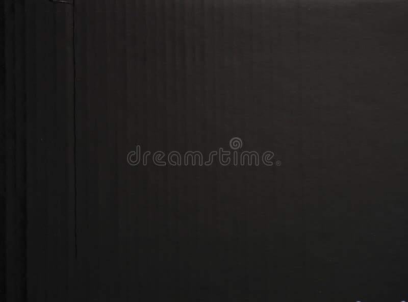 Black Corrugated Cardboard Texture Background Stock Image - Image of ...