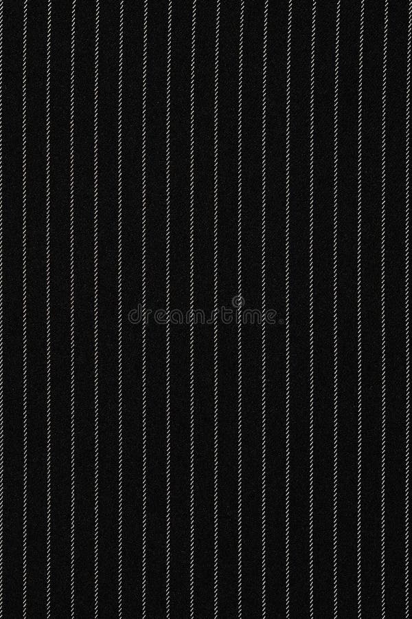 Black Cotton Fabric Textile Material with White Stripes for Designers ...