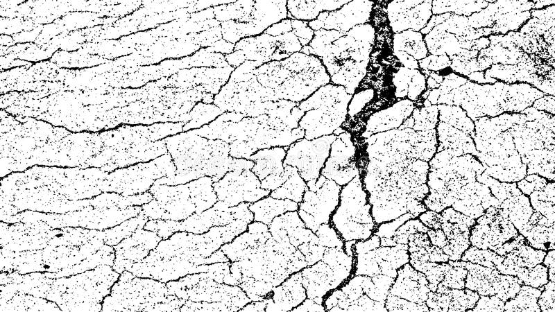 Black Crack Texture. Cracked on a White Background. Wall Background ...