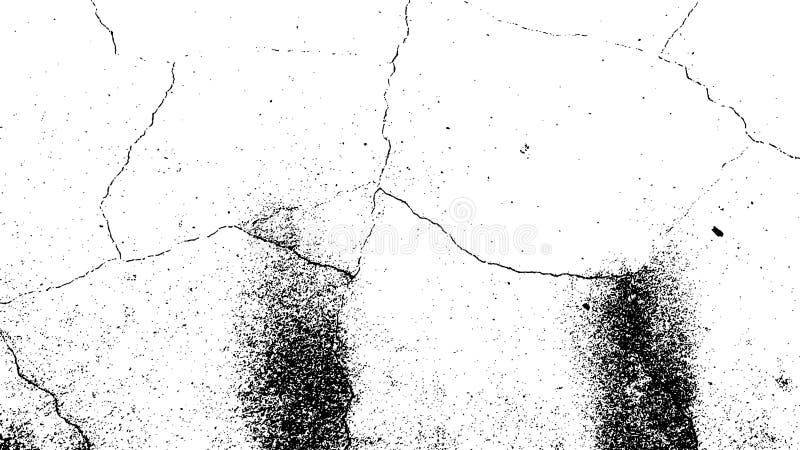 Black Crack Texture. Cracked on a White Background. Wall Background ...