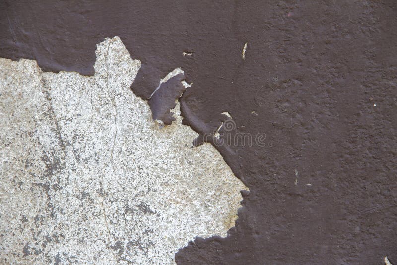 Black Cracked Paint Damaged Concrete Rough Texture Stock Photo - Image ...