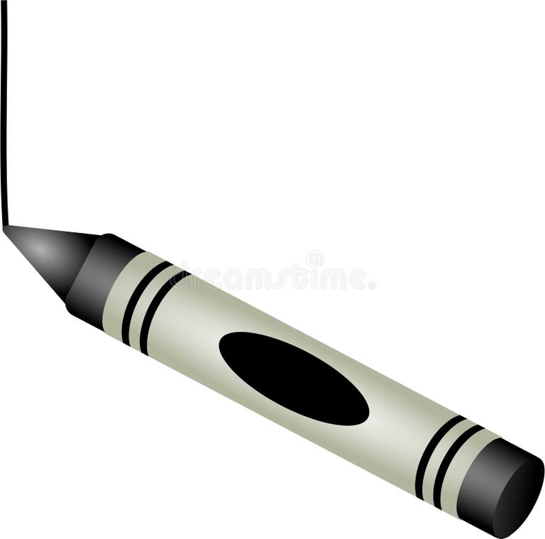 Black Crayon Pencil Drawing Stock Illustrations – 7,173 Black Crayon ...