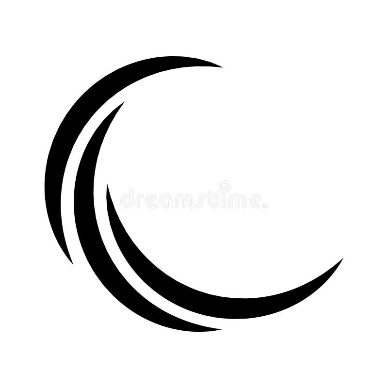 Crescent Logo Stock Illustrations – 15,367 Crescent Logo Stock ...