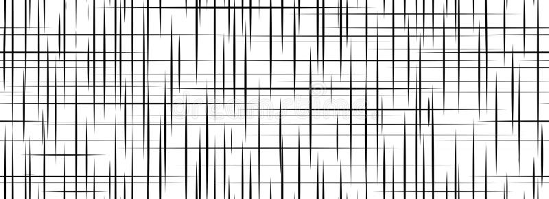 Black Cross Hatch Seamless Texture. Repeated Straight Scratch Line ...