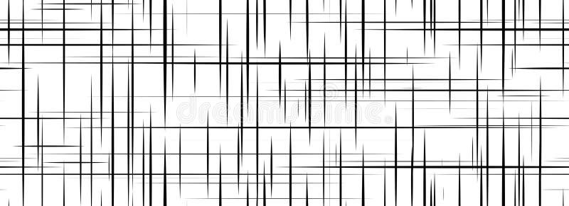 Black Cross Hatch Seamless Texture. Repeating Straight Scratch Line ...