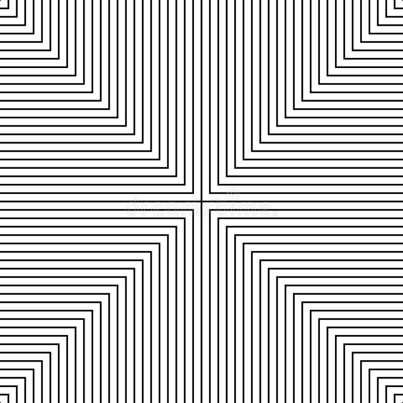 Black Cross Lines Fabric Pattern on White Background Vector. Stock ...