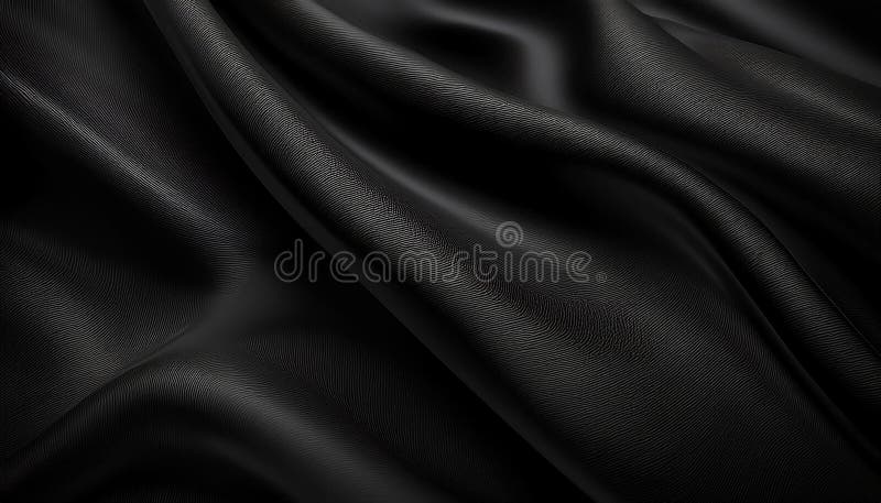 Black Wrinkled Fabric Texture Background with Soft Effect 4k Stock ...