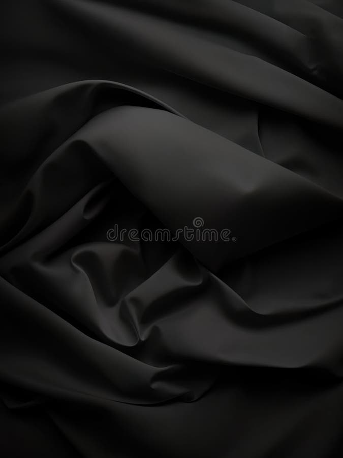 Black Crumpled Fabric Bed Sheets Texture View Stock Illustrations – 4 ...