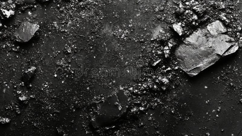 Black Crushed Powder Texture Background Image Stock Illustration ...