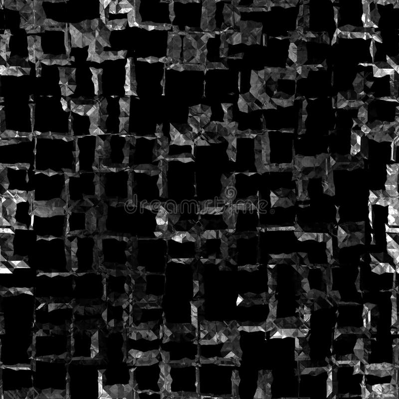 Black Crystal Seamless Texture Stock Illustration - Illustration of ...