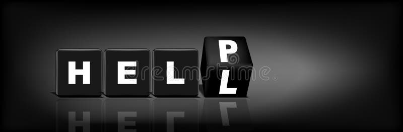 Word Hell with Stylized Devil Isolated Stock Vector - Illustration of ...