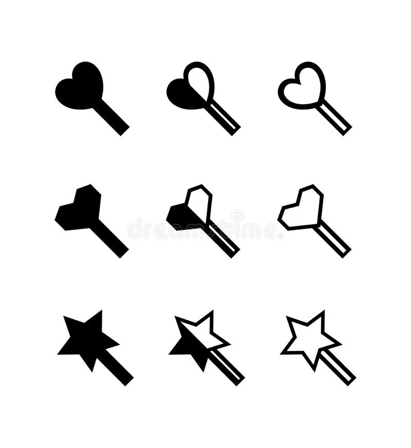 Mouse Pointer Star Stock Illustrations – 821 Mouse Pointer Star Stock ...