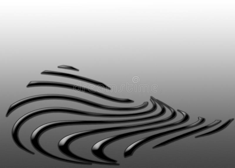 Black curves stock illustration. Illustration of geometric - 12553233