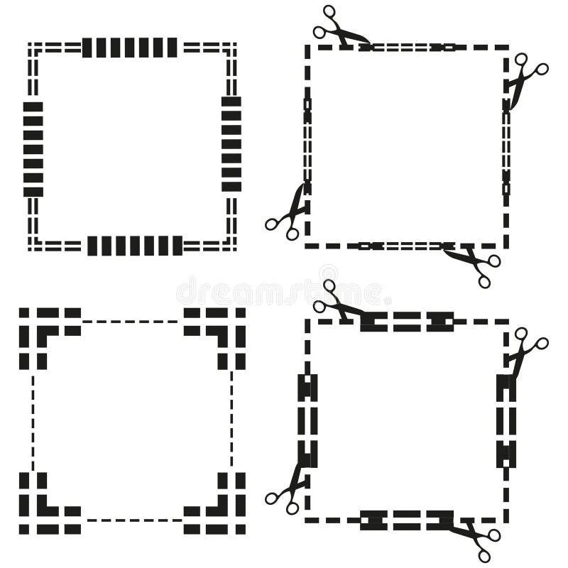 Black Decorative Vector Frame Corners Stock Illustrations – 3,054 Black ...