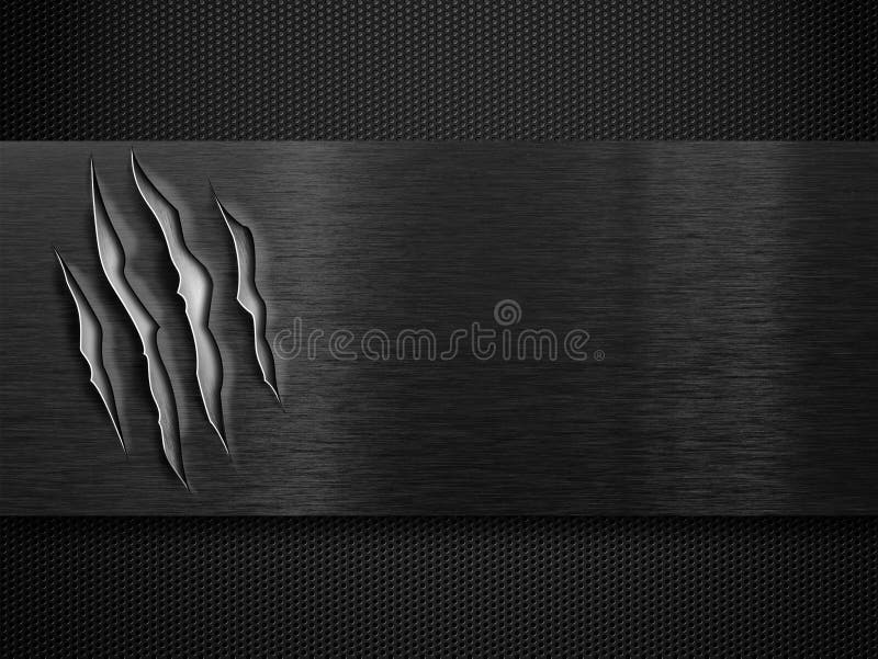 Damaged Metal Armor with Torn Hole Steam Punk Stock Image - Image of ...