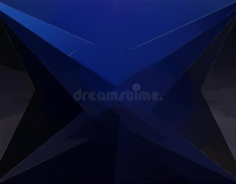 Black Dark Deep Navy Blue Abstract Pattern Background. Geometric Shape ...