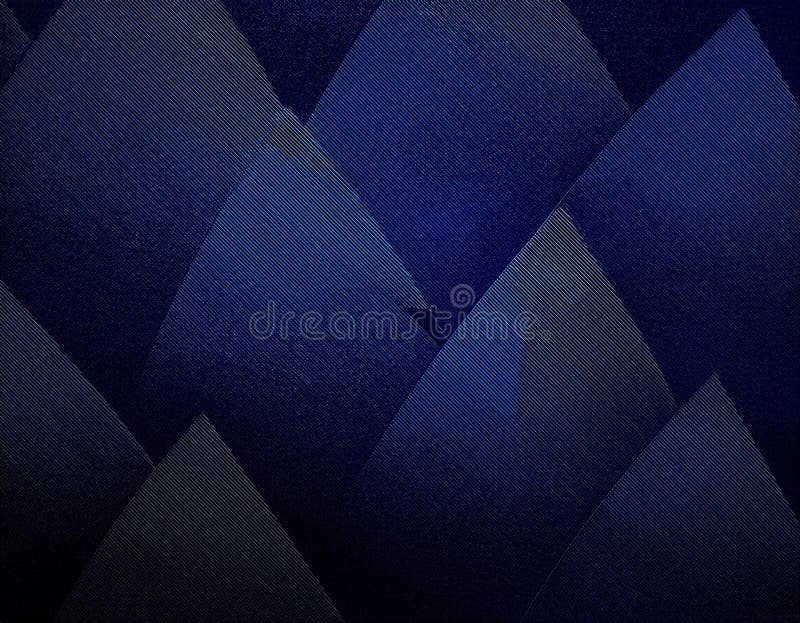 Black Dark Deep Navy Blue Abstract Pattern Background. Geometric Shape ...