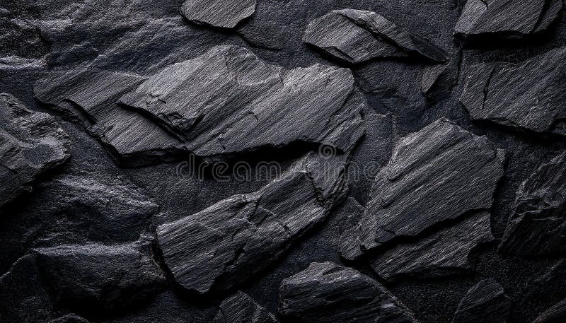 Black or Dark Gray Rough Grainy Stone Texture Background Stock ...