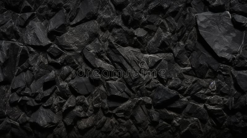 Black or Dark Gray Rough Grainy Stone Texture Background Stock ...