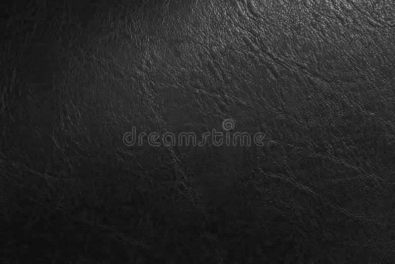 Black Dark Leather Sofa Texture Background Stock Image - Image of dark ...
