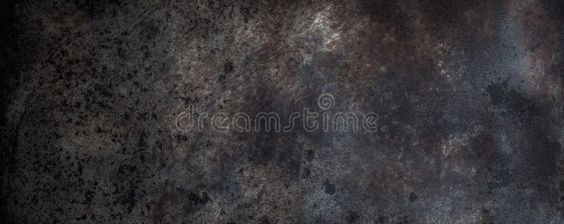 Black or Dark Rusty Aged Metal Texture Background Stock Image - Image ...