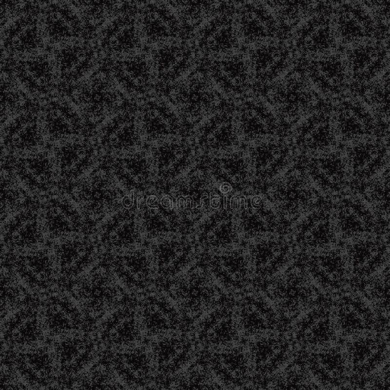 Black, Dark Seamless Pattern. Grunge Pattern with Small Dots for ...