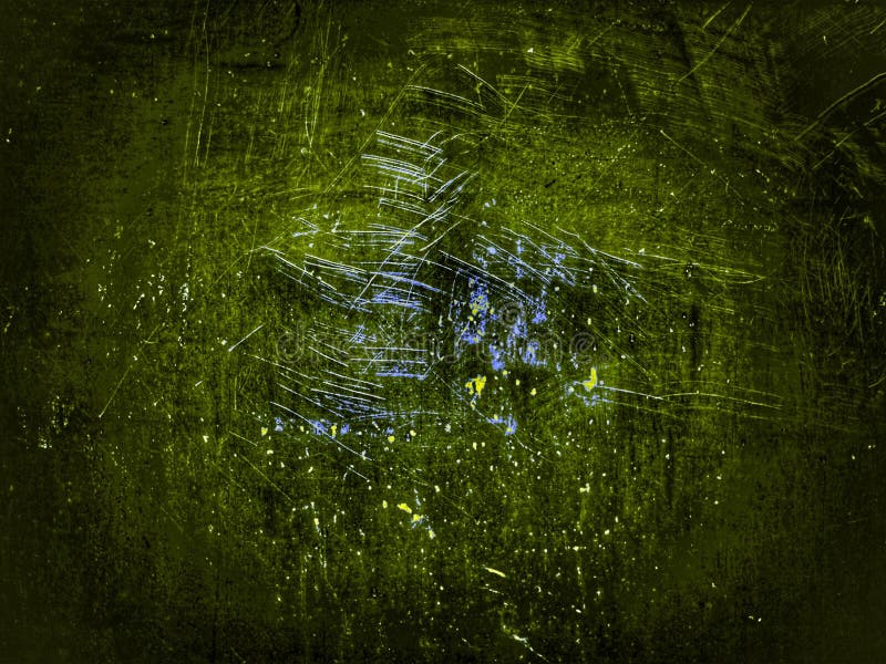 Black and Dark Wallpaper with Yellow Scratches and Stains, Suitable for ...