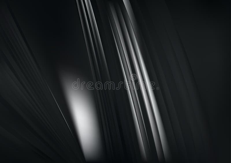 Black Darkness Dynamic Background Vector Illustration Design Stock ...