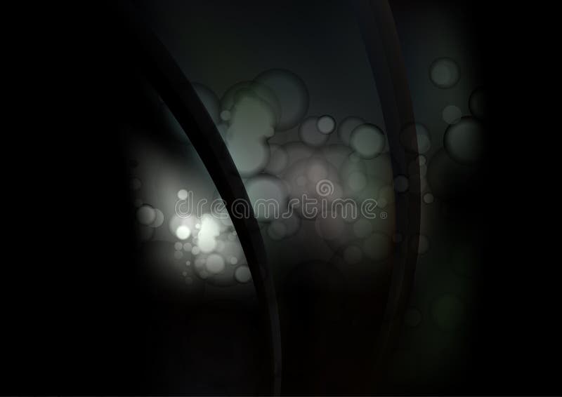 Black Darkness Dynamic Background Vector Illustration Design Stock ...