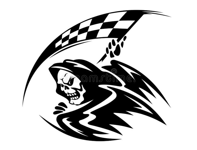 Speed Demon Skull Stock Illustrations – 49 Speed Demon Skull Stock ...
