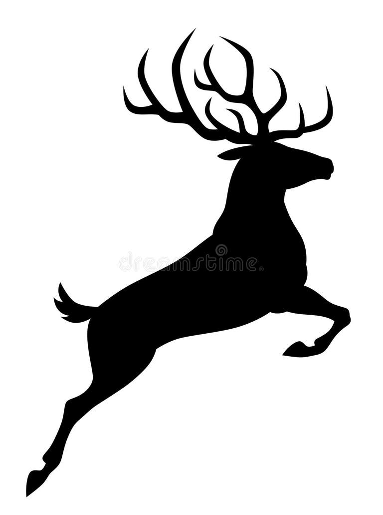 Deer Leap Stock Illustrations – 1,374 Deer Leap Stock Illustrations ...