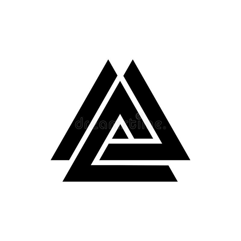 Black Deferent Arrow and Shape Icon Isolated on White Background ...